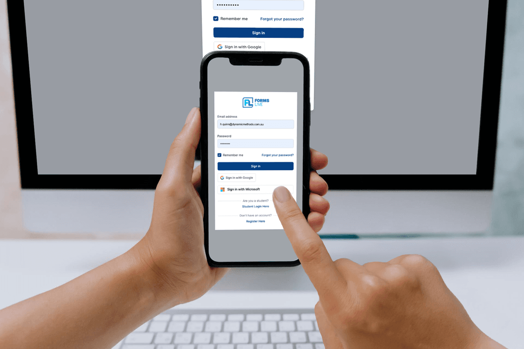 Forms Live launches Single Sign-On with Microsoft and Google - Forms Live