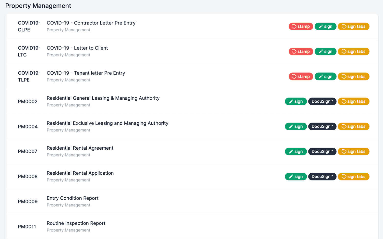 Real estate Vic forms online builder. - Forms Live